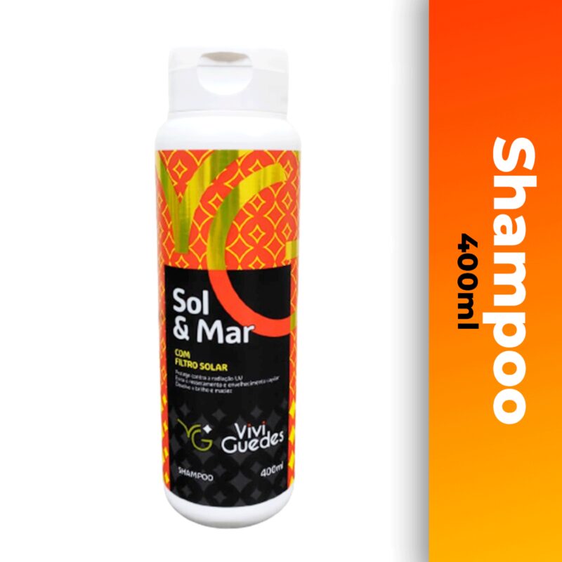 Shampoo Sol & Mar Vivi Guedes 400ml – Cod 076S – Bom pra Comprar